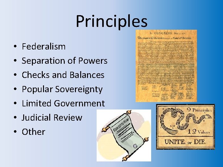 Principles of U S Constitutional Democracy By T