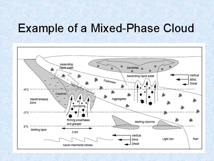 Distribution of Liquid Water in Orographic MixedPhase Clouds