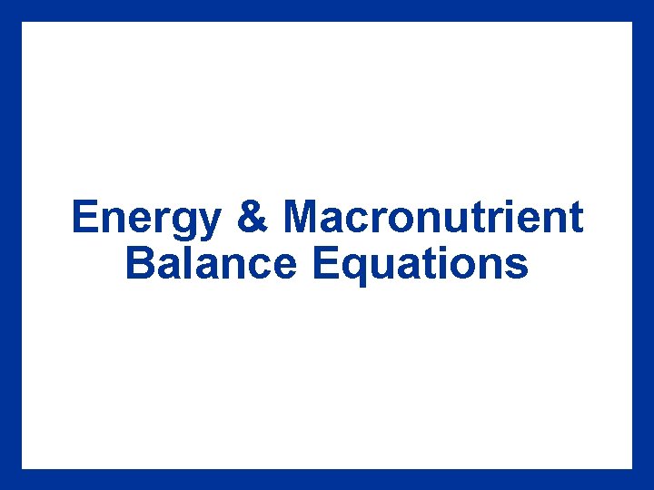 chapter 85 Fluid and Energy and Electrolyte Balance