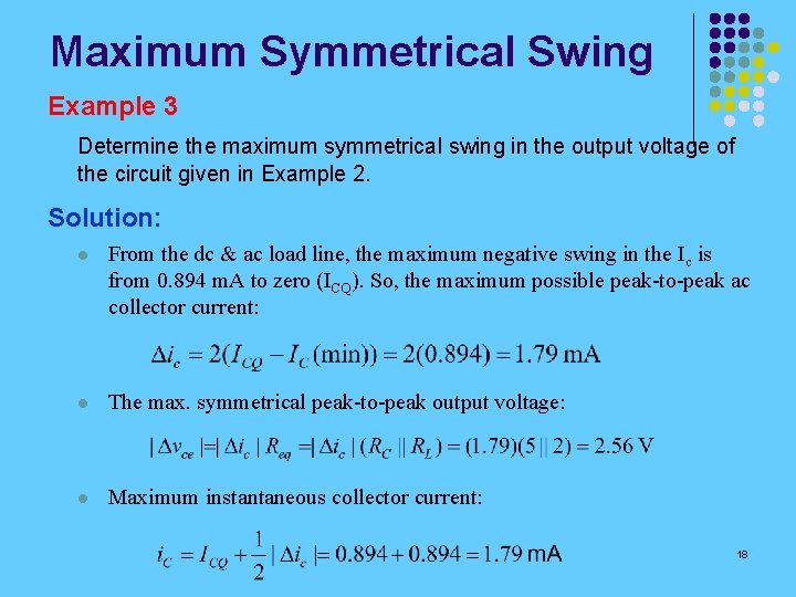 ANALOG ELECTRONIC CIRCUITS 1 EKT 204 Basic BJT