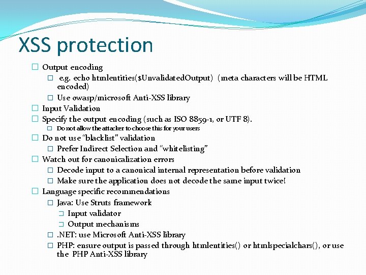Web Security Vulnerabilities OWASP top 10 2012 and