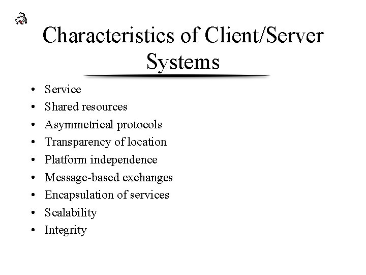 Introduction 3 Tier ClientServer Overview by Gary Rau