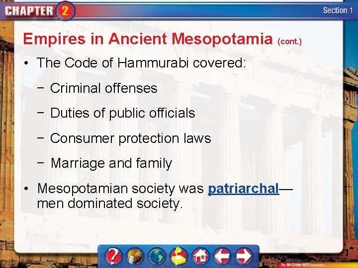 Chapter Introduction Section 1 Civilization Begins in Mesopotamia