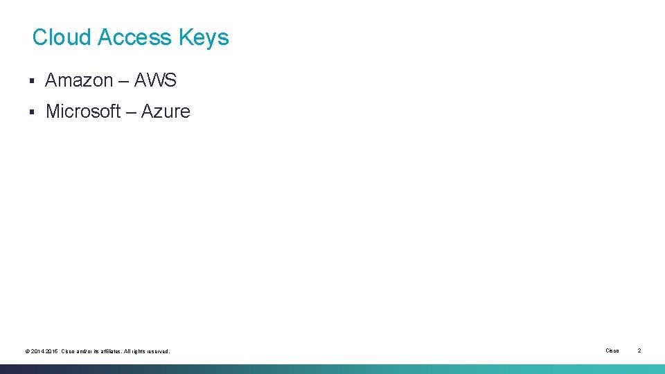 Cisco Intercloud Fabric Amazon AWS Microsoft Azure Cloud