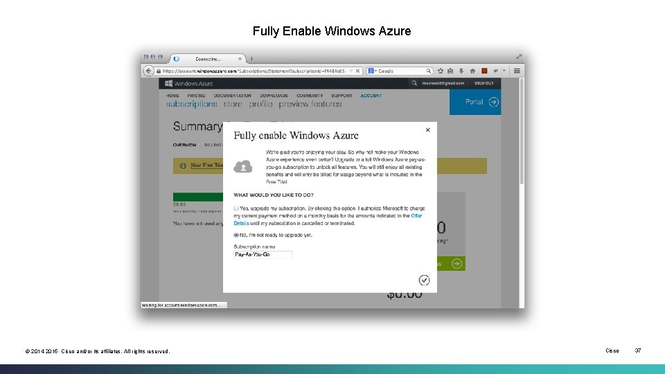 Cisco Intercloud Fabric Amazon AWS Microsoft Azure Cloud
