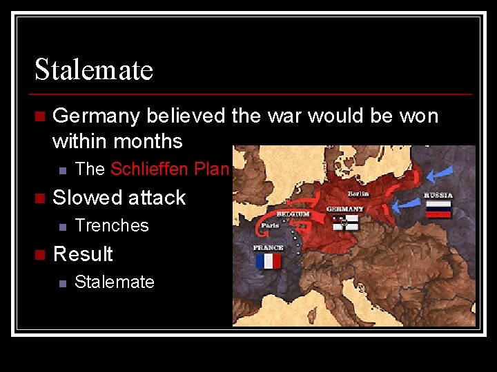 Trench Warfare The causes dangers and lasting problems