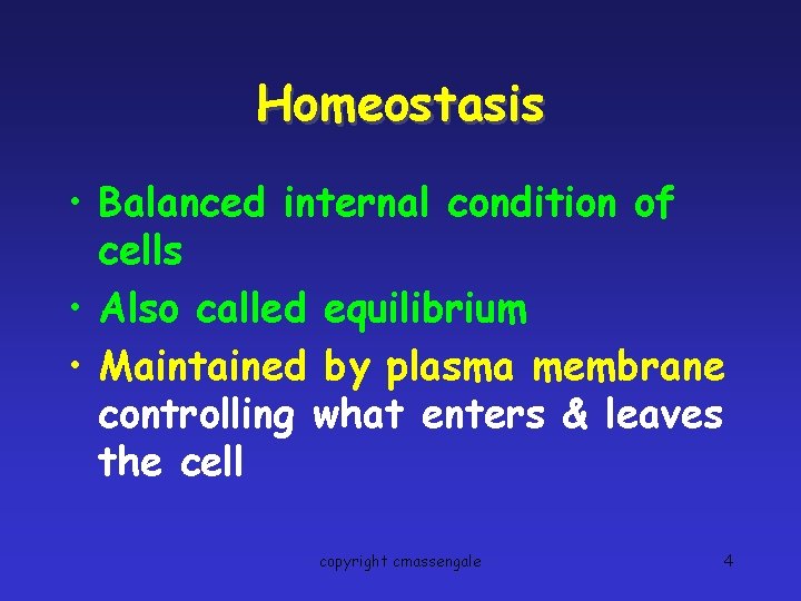 The Plasma Membrane Gateway to the Cell copyright