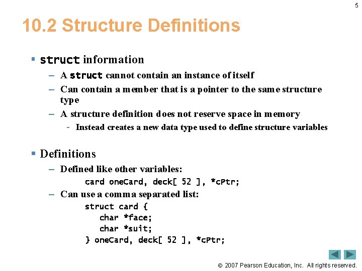 1 10 C Structures Unions Bit Manipulations and