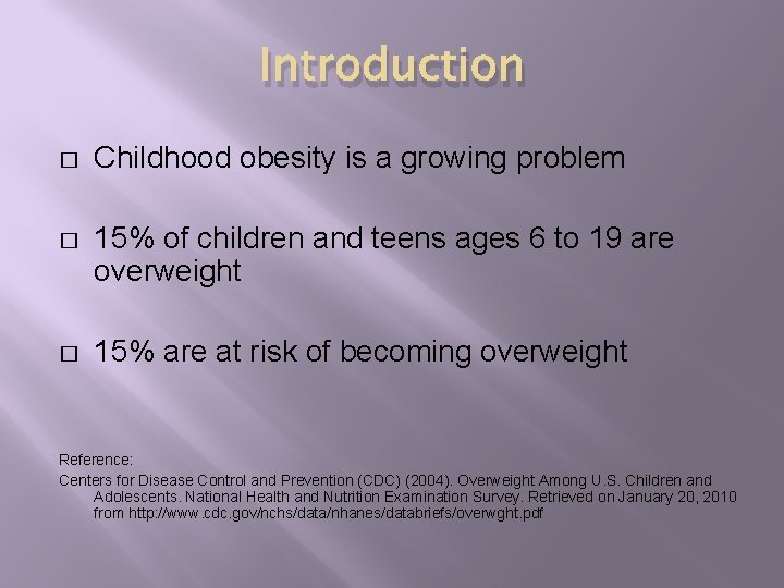 IMPROVING THE SCHOOL NUTRITION ENVIRONMENT Tanisha D Belton