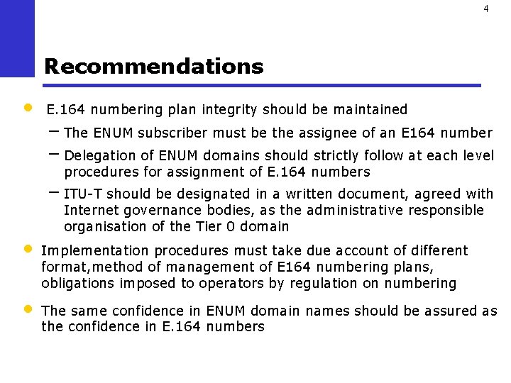 1 February 8 th 2002 ITU ENUM Tutorial