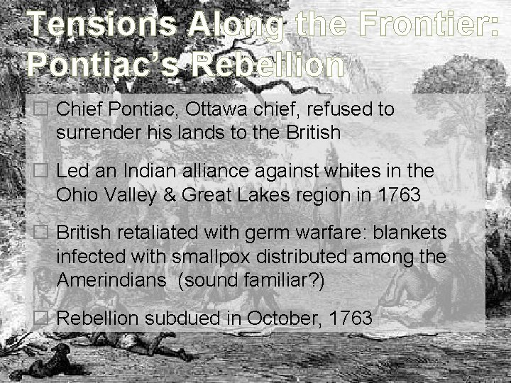 The Colonies Before War Characteristics of 18 th