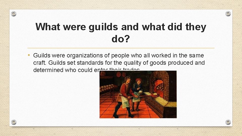 Peasants Trade Cities Block 1 Carruca Vocabulary pgs