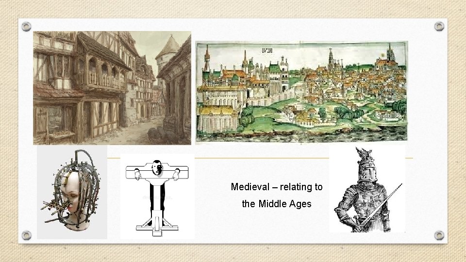 Peasants Trade Cities Block 1 Carruca Vocabulary pgs