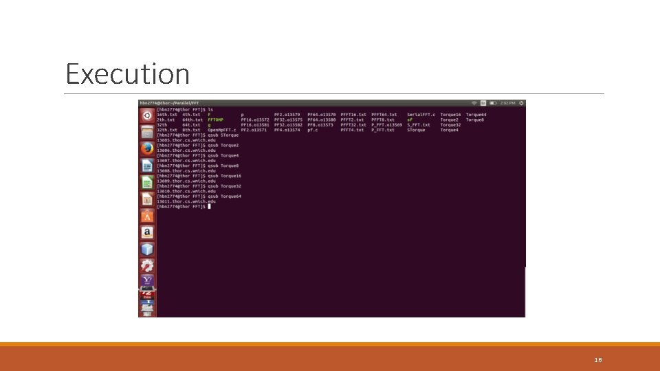Fft Using Openmp Done By Hussein Salim Qasim