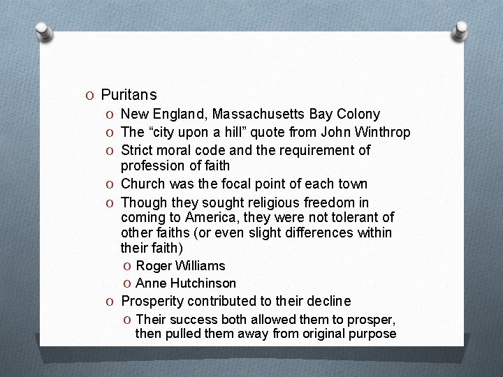 Unit 1 The American Character and Belief System