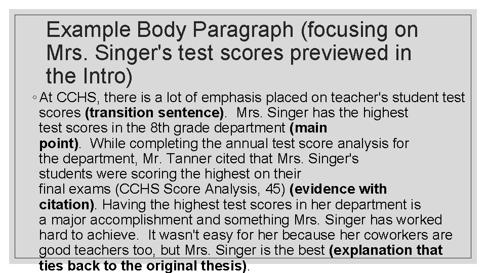 HOW TO WRITE AN ESSAY A step by