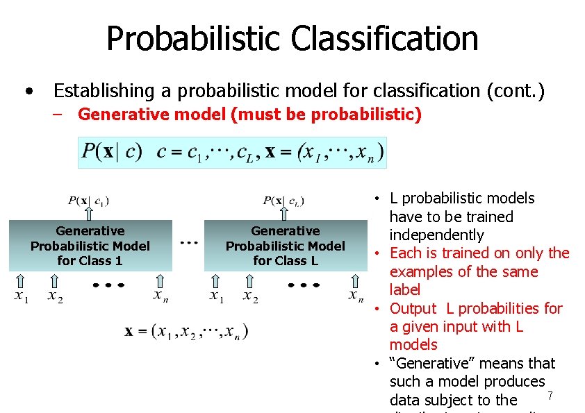 Nave Bayes Classifier Ke Chen Outline Background Probability