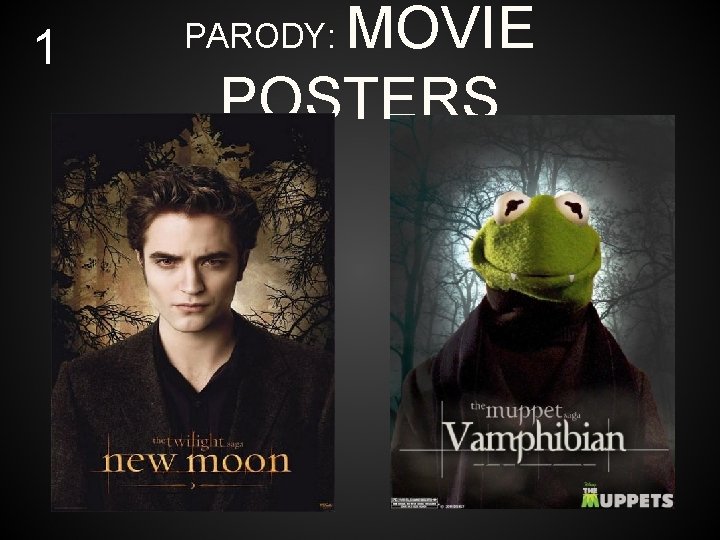 PARODY SATIRE Lets make a point and be