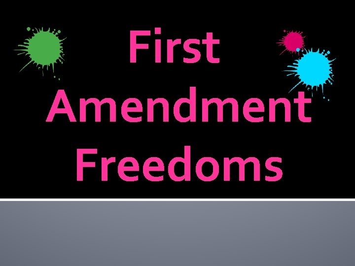 The Bill of Rights I Love Civics Class