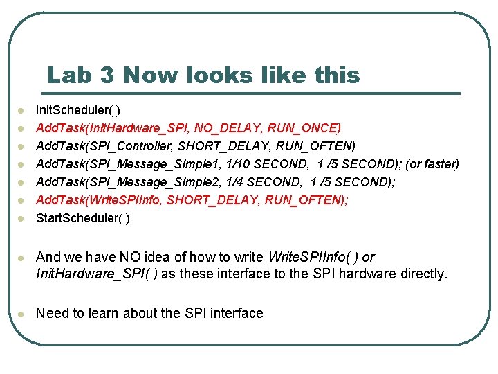 Lab 3 Lab 4 Design and implementation details