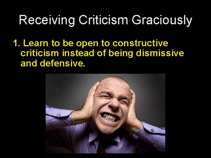 Accepting Constructive Criticism Proverbs 9 7 9 12