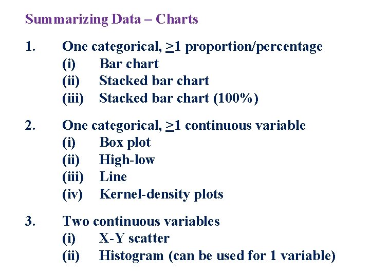 Statistics for clinicians l Biostatistics course by Kevin