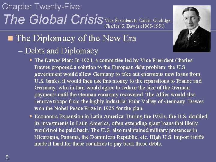 Chapter TwentyFive The Global Crisis 1921 1941 Chapter