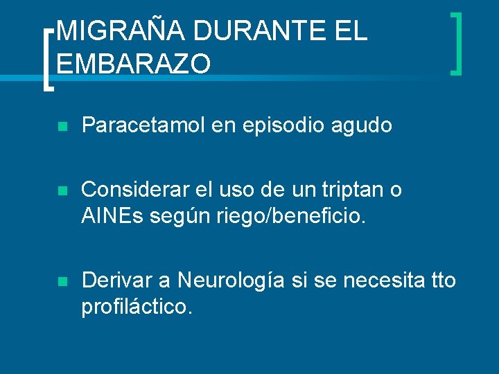 MANEJO DE LAS CEFALEAS Beln Gmez Vives R