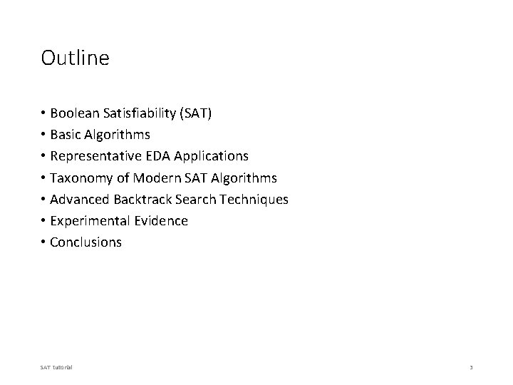 Boolean Satisfiability in Electronic Design Automation Joo Marques
