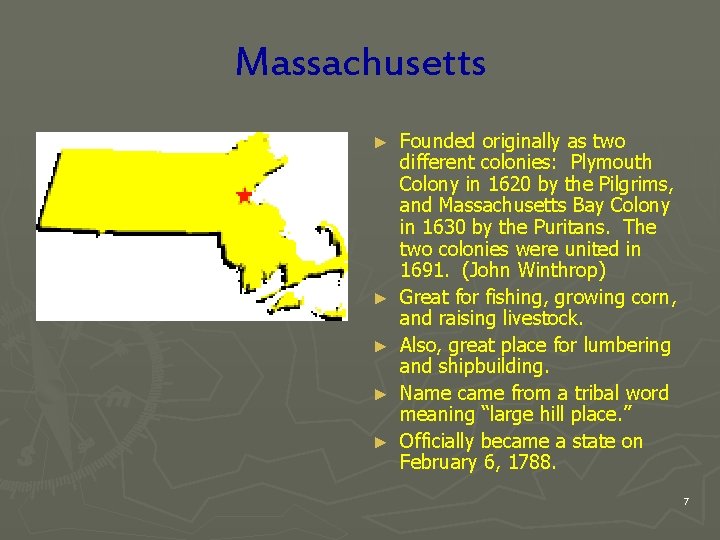 The Thirteen Colonies By Caitlin Driscoll 1 When