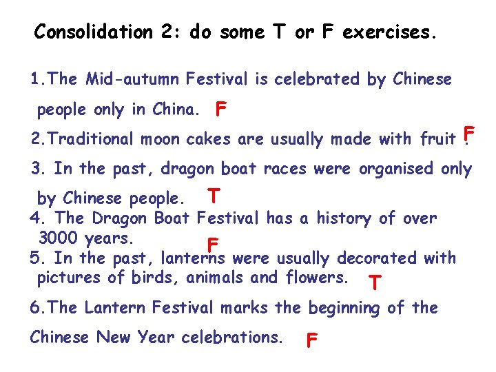 Unit 3 Celebration Lesson 1 Festivals Whats your