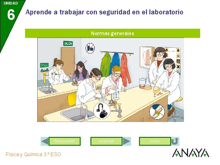 UNIDAD 6 Aprende a trabajar con seguridad en