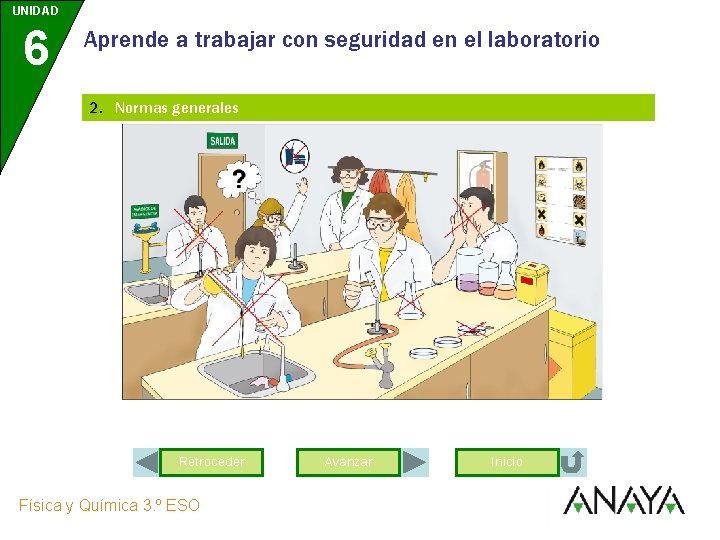 UNIDAD 6 Aprende a trabajar con seguridad en