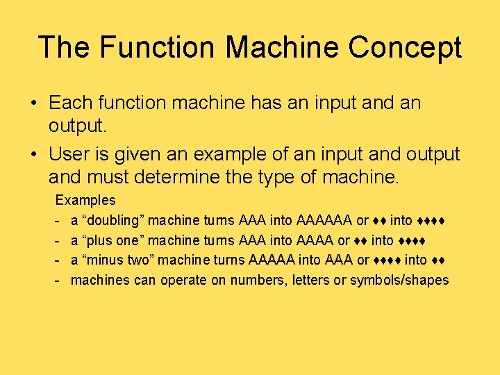 The Function Machine A Story Board Animated Intro