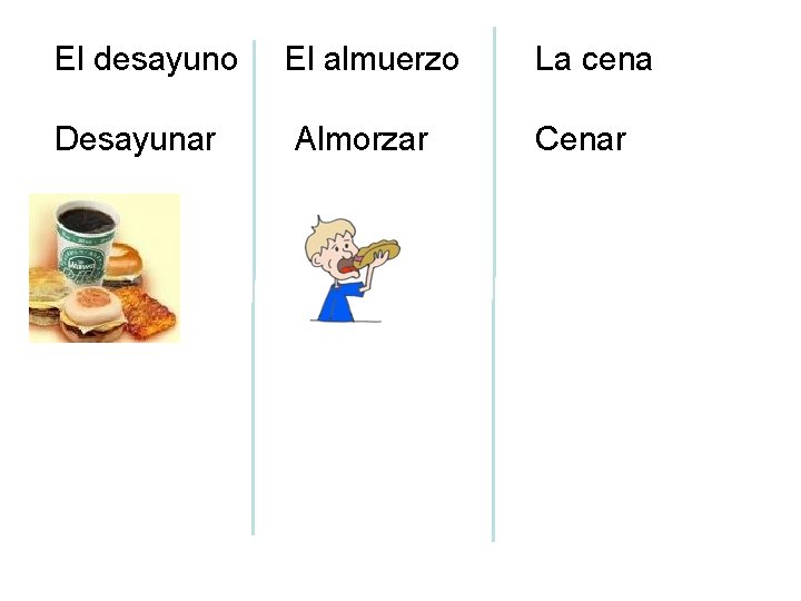Food Vocabulary Power Point Presentation Fruits Vegetables Drinks