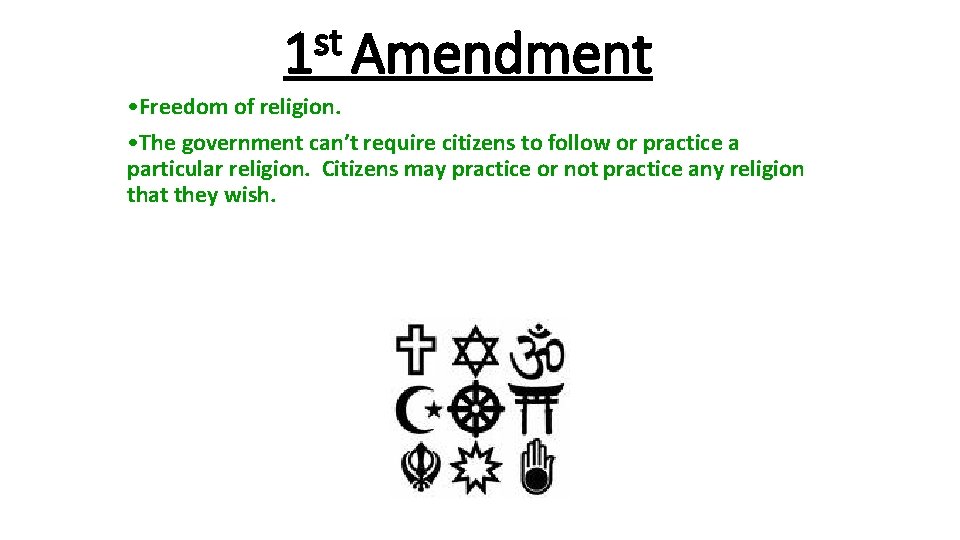 Amendments 1 10 The Bill of Rights Text