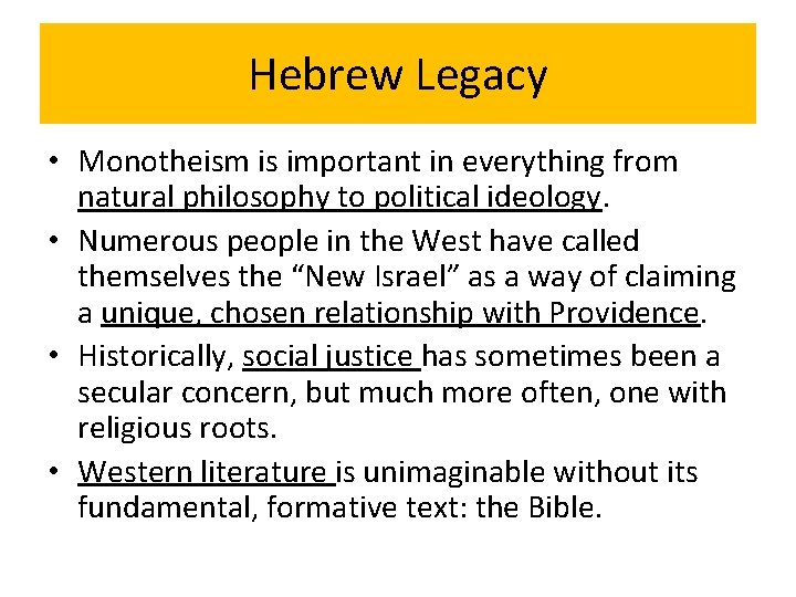 The Ancient Hebrews Their Contribution to Western Civilization