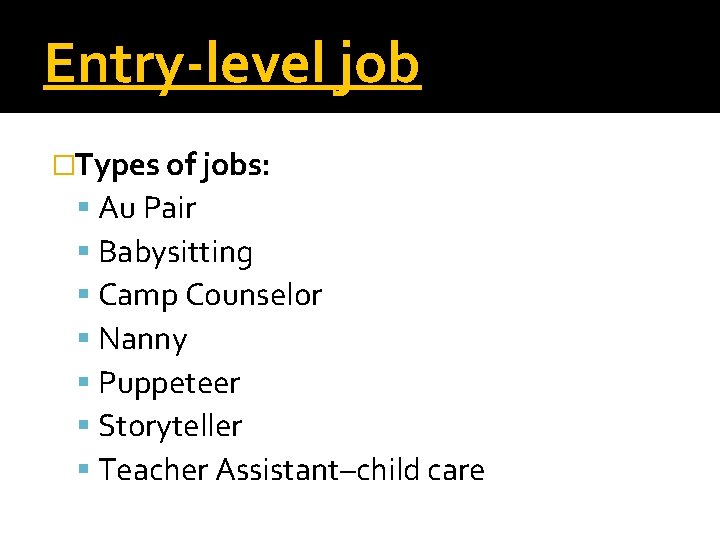 PCD Objective 2 03 Careers in Child Development
