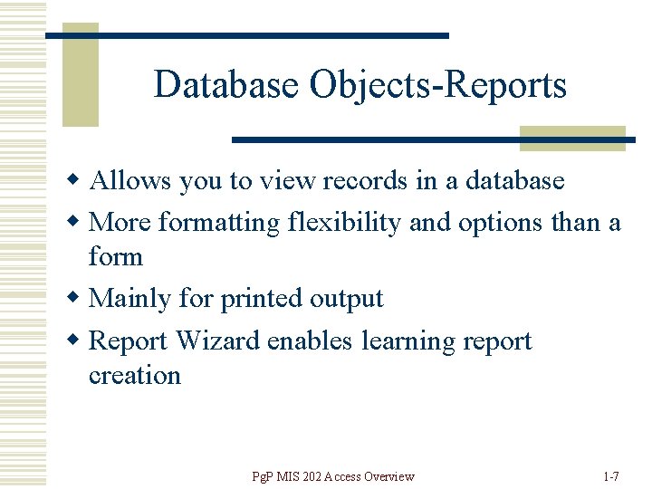 Microsoft Access Introduction To Relational Databases Powerful Tool
