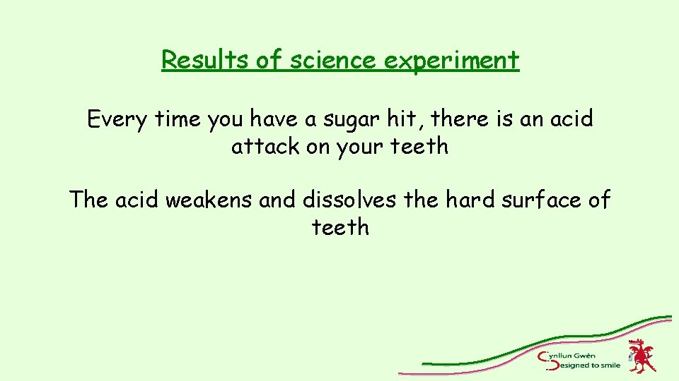 Oral Health Lesson 2 Learning about healthy teeth