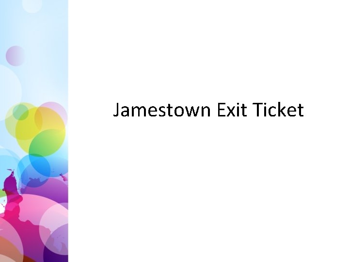 Jamestown Bell Ringers Do you know someone who