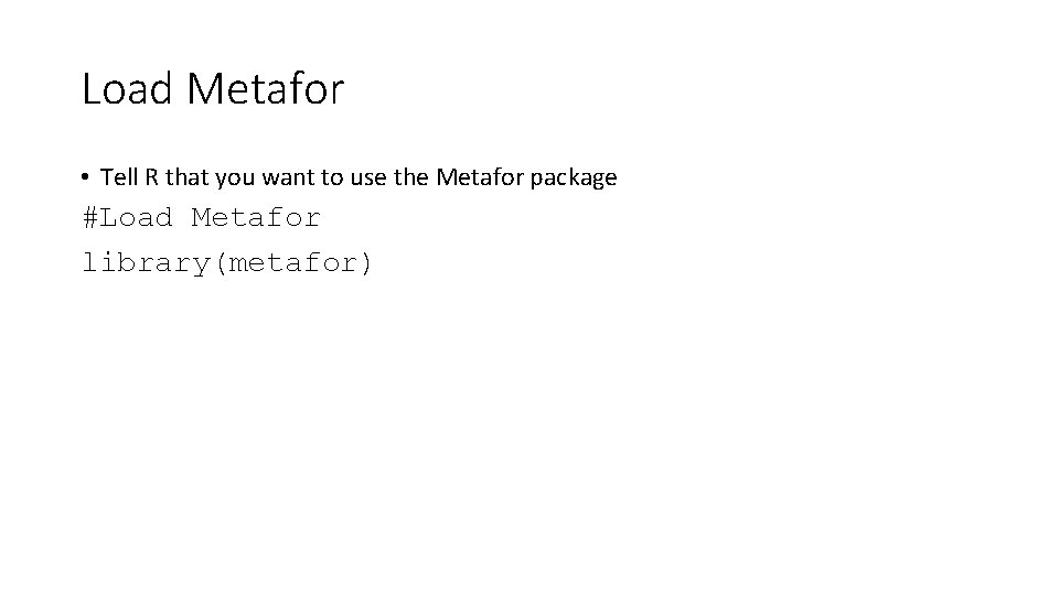 Introduction to metaanalysis using R Izzy Yorke isabel