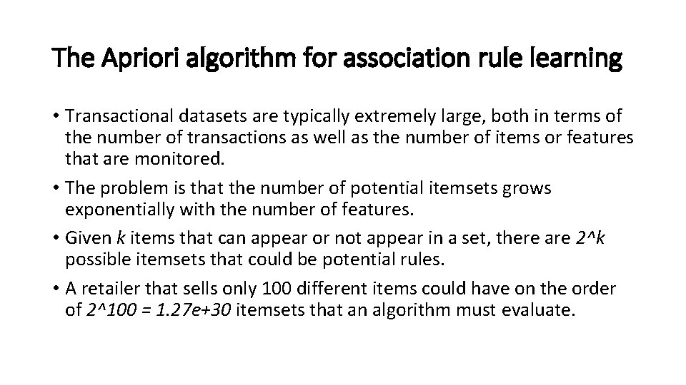 Chapter 8 Finding Patterns Market Basket Analysis Using