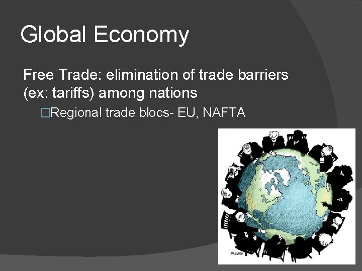 GLOBALIZATION Warmup Make a list of 5 products