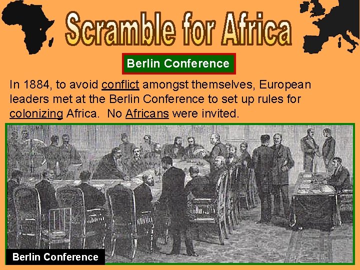 1 Definition of Scramble for Africa 1 What