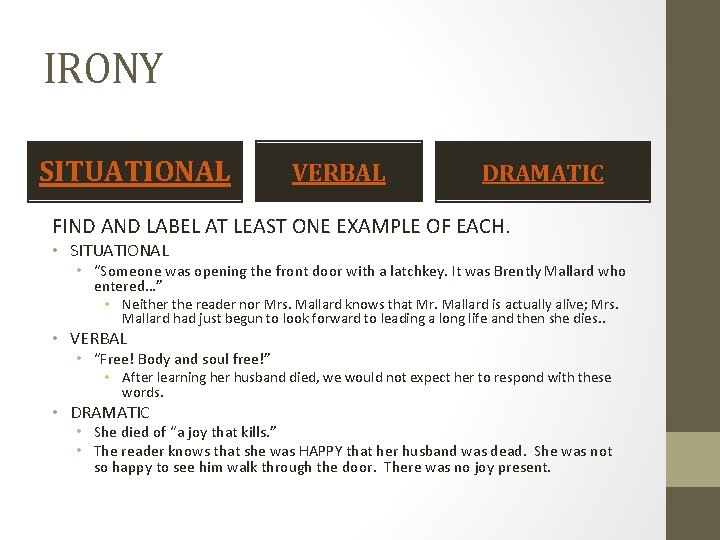 Lesson 24 OBJECTIVE Students will determine the point