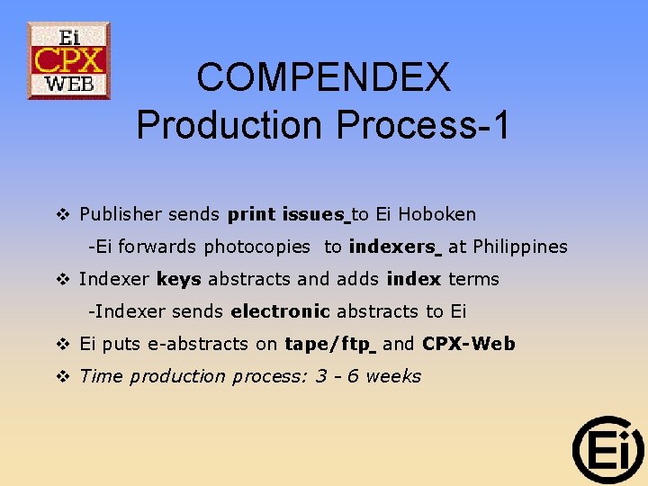 A I Databases and the future of Electronic