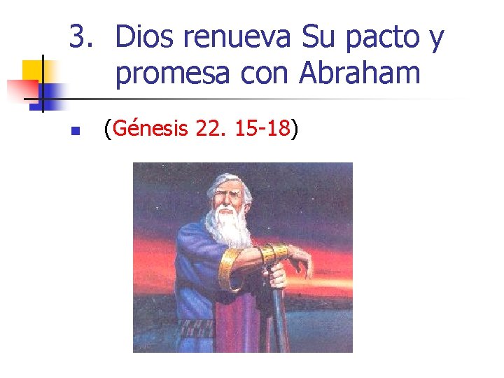 Unidad 3 El Pacto de Dios con Abraham