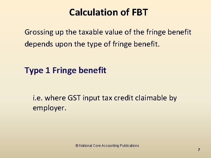Advanced Income Tax Law Chapter 17 Fringe Benefits
