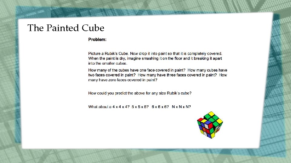 Teaching Math Through Problem Solving in a Thinking
